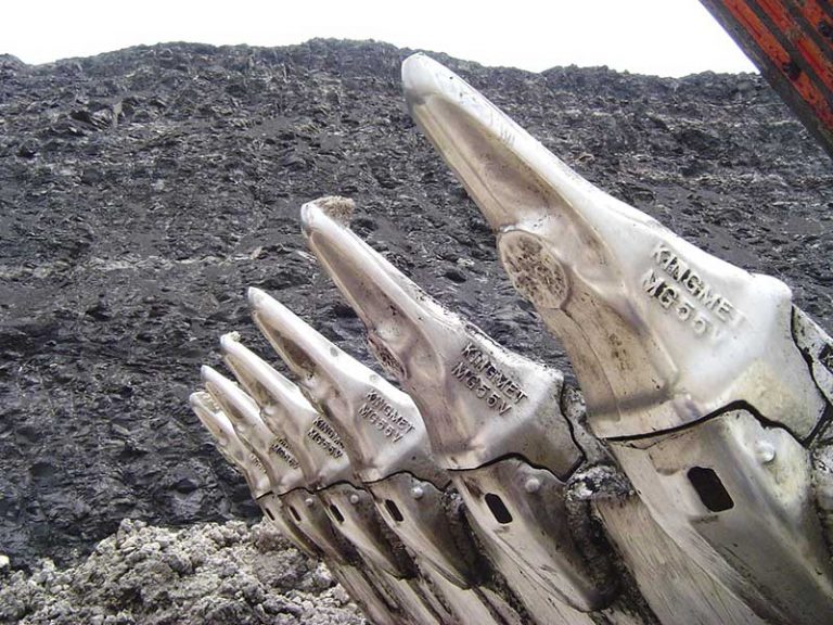 Dientes y porta dientes para excavadora y cazo - RODARSA